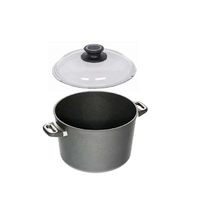 أيه-أم-تى حلة طبخ اندكشن كاست ألومنيوم 26 سم أسود - I/926